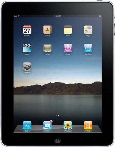 Apple iPad 1st Gen (A1337) 9.7" 32GB - Black, Unlocked B - CeX (UK ...