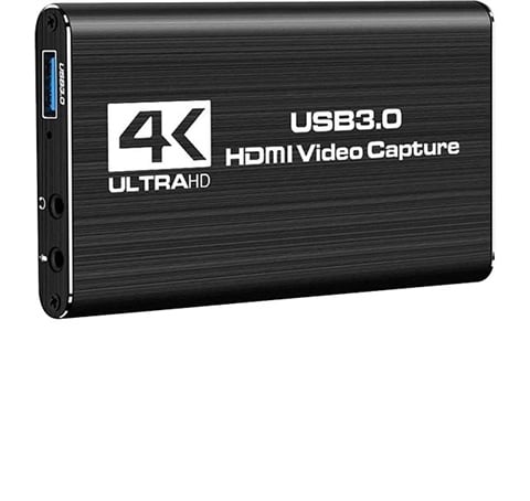 AWQM AW-001 4K HDMI to USB Video Capture & Streaming Adapter, B - CeX ...