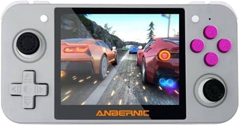 Anbernic RG350/JZ4770/512MB Ram/64GB microSD/3.5"/Grey/A (No Game ...