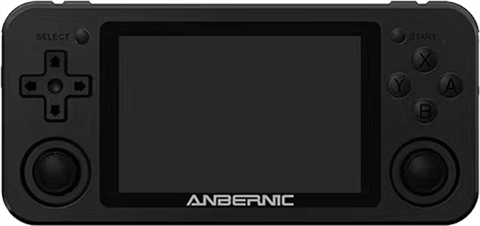 Anbernic RG351M/RK3326/1GB/128GB microSD/3"/Linux/Matte Black/B (No ...
