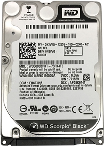 WD Black WD5000BPKT 500GB SATA III - CeX (UK): - Buy, Sell, Donate