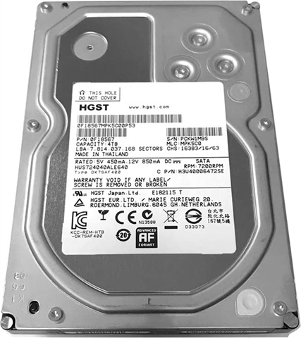 HGST HDS724040ALE640 4TB 3.5" 7200RPM SATA III - CeX (UK): - Buy, Sell ...