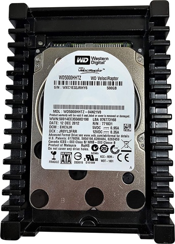 WD VelociRaptor WD5000HHTZ 500GB 10000 RPM 3.5" SATA - CeX (UK): - Buy ...