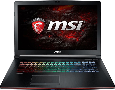 MSI GE72MVR 7RG/i7-7700HQ/32GB Ram/512GB SSD+1TB HDD/GTX 1070/17"/W10/B ...