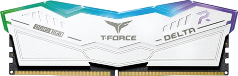 TeamGroup Delta RGB White (1x16GB) 6400MTs FF4D532G6400HC40BDC01 - CeX ...