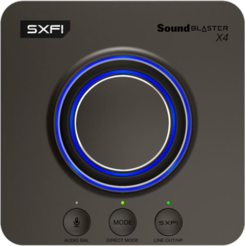Creative Sound Blaster X4 Headphone Amplifier, A - CeX (UK): - Buy ...