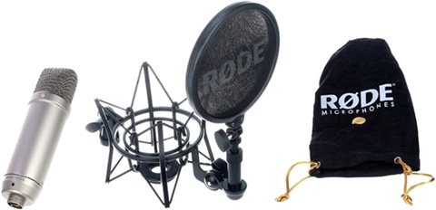 Rode NT1-A Vocal Pack Condenser Microphone Set, C - CeX (UK): - Buy ...