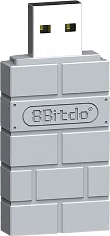 8BitDo Wireless Bluetooth Adapter - Brick White (Multi-Platform), A ...