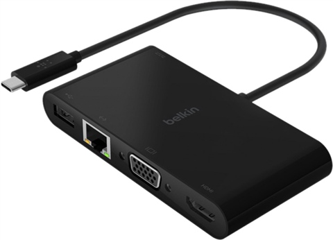 Belkin USB-C Multimedia + Charge Adapter (100W) - CeX (UK): - Buy, Sell ...