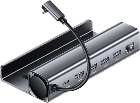Rocoren 6-in-1 Aluminium USB-C Docking Station for Steam Deck - CeX (UK ...