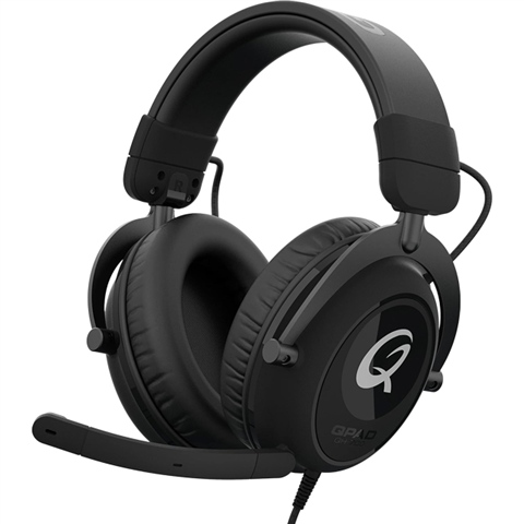 QPad QH-700 NC Over-Ear Wired Gaming Headset w/ Mic (Multi) - Black, B ...