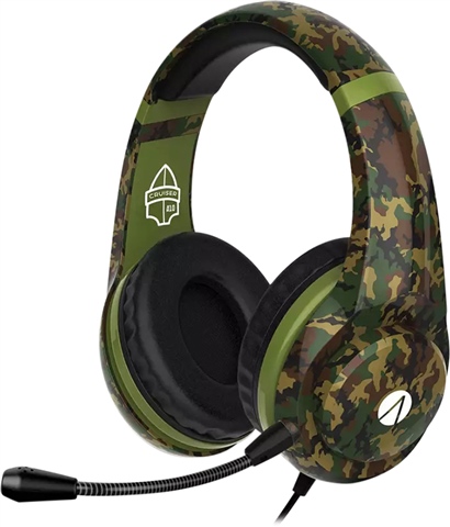 Stealth XP-Cruiser Green Camo Gaming Headset (Multi Platform), C - CeX ...