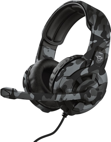 Trust GXT 411 Radius Wired Over-Ear Gaming Headset(Multi Plat) - Black ...