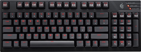 Cooler Master CM Storm Quick Fire Stealth Keyboard (Cherry MX Brown), B ...