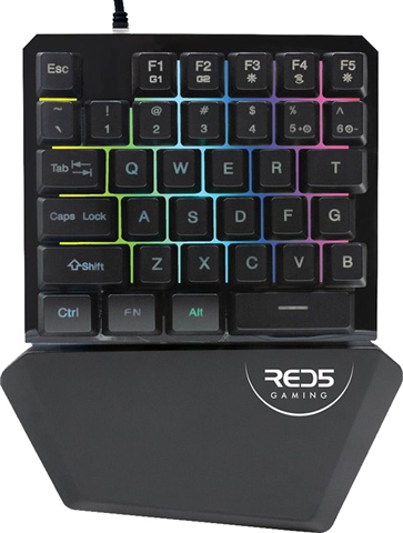 Red5 One Hand Gaming Keyboard, B - CeX (UK): - Buy, Sell, Donate