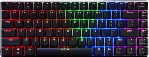 A-Jazz AK33 RGB BackLit Mechanical Gaming Keyboard, B - CeX (UK): - Buy ...