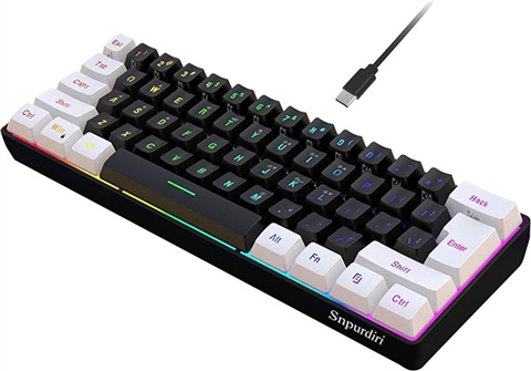SteelSeries Apex Pro Mini Wired Mechanical Gaming Keyboard - Black, A ...