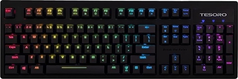 Tesoro Excalibur Spectrum G7SFL RGB LED Gaming Keyboard, B - CeX (UK ...