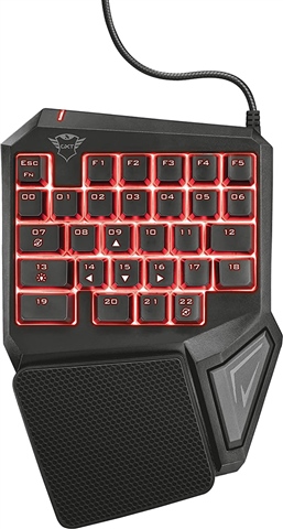 Trust GXT 888 Assa One Handed Gaming Keyboard, B - CeX (UK): - Buy ...