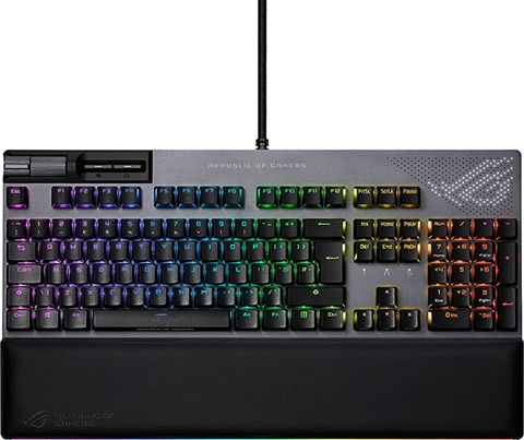 Asus ROG Strix Flare RGB Mechanical Gaming Keyboard (Cherry MX Red), B ...