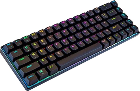 Magic Refiner MK25 RGB Mechanical Keyboard (Red Switches) - Blue, B ...