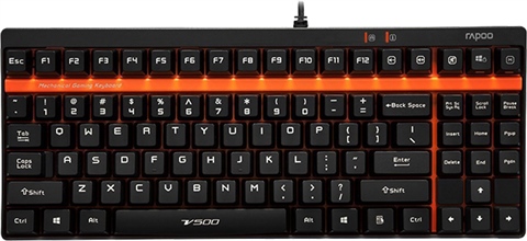 Rapoo V500 Mechanical Gaming Keyboard, B - CeX (UK): - Buy, Sell, Donate