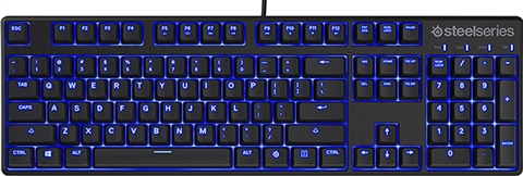 SteelSeries Apex M500 Mechanical Gaming Keyboard (Cherry MX Blue), B ...