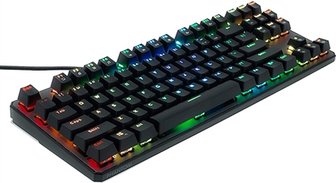 Tecware Phantom 87K RGB Mechanical Keyboard (Red Switch), B - CeX (UK ...