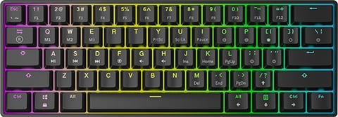 HK Gaming GK61 v2 RGB Keyboard (Gateron Optical Red), B - CeX (UK ...