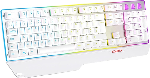 Kolmax Hunter RGB Wired Gaming Keyboard - White, B - CeX (UK): - Buy ...