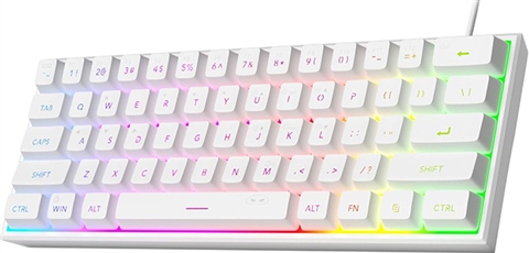 NOS C-450 Mini RGB Mechanical Gaming Keyboard - Black, A - CeX (UK ...