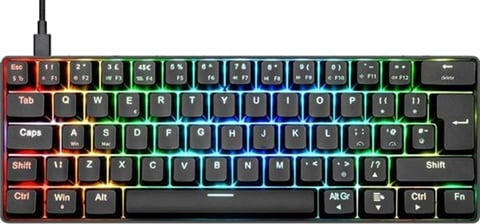 NOS C-450 Mini Pro RGB Mechanical Gaming Keyboard - Black, A - CeX (UK ...