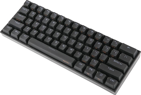Obinslab Anne Pro 2 RGB Bluetooth Keyboard (Gateron Red) - Black, C ...
