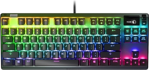 Steelseries Apex 7 TKL RGB Mechanical Keyboard (Cherry MX Blue) - Black ...