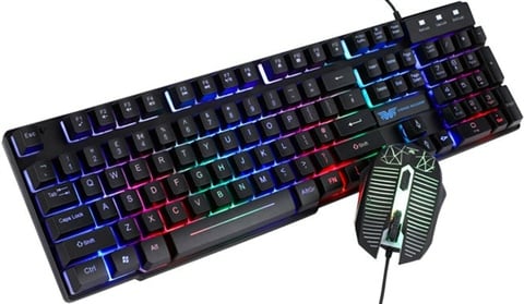 Rii RK105 Wired Keyboard + Mouse, B - CeX (UK): - Buy, Sell, Donate