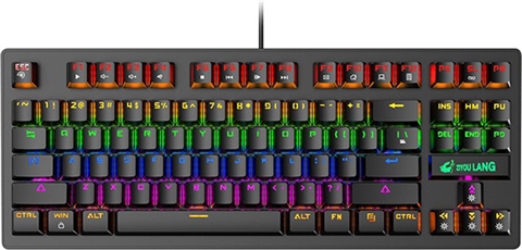 Ziyou Lang K2 Mechanical Keyboard (Blue Switch) - Black Frame, B - CeX ...