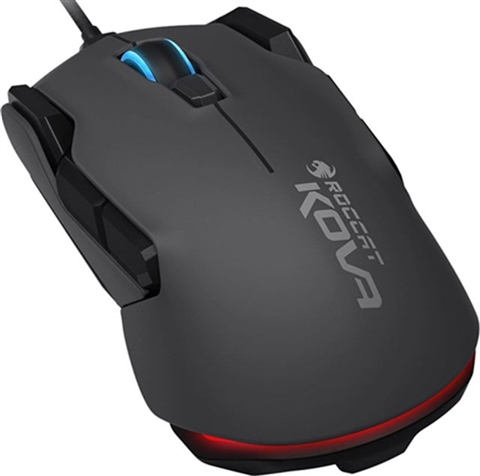 Roccat Kova Pure Perfromance Gaming Mouse, Grey Pro - Optic R6 Sensor ...
