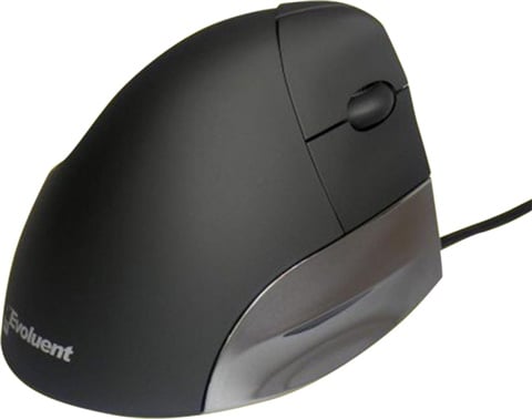 Evoluent VerticalMouse 4 Wired Small Right Handed Mouse - Black, B *DNU ...