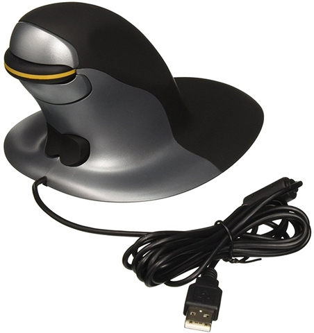 Penguin Ambidextrous Vertical Mouse (Wired) - Large, B - CeX (UK ...