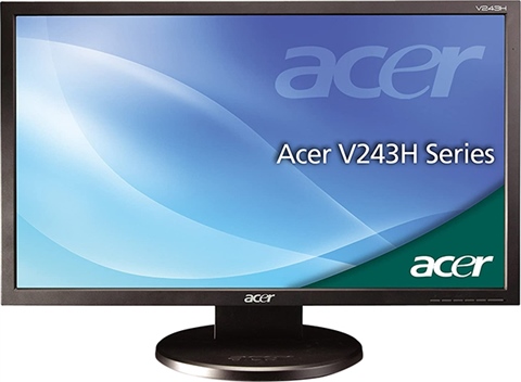Acer V243H 24" LCD Monitor, B - CeX (UK): - Buy, Sell, Donate