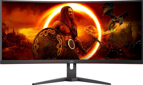 AOC CU34G2XE 34" UltraWide QHD 144Hz LED Gaming Monitor, A - CeX (UK ...