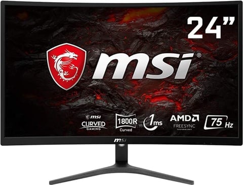 MSI Optix G241VC 24" 75Hz Curved Gaming Monitor, B - CeX (UK): - Buy ...