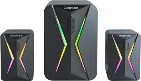 Goodmans 2.1 Gaming Sound System with Subwoofer, B - CeX (UK): - Buy ...