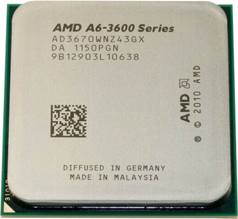 AMD A6-3670K (2.7Ghz) FM1 - CeX (UK): - Buy, Sell, Donate