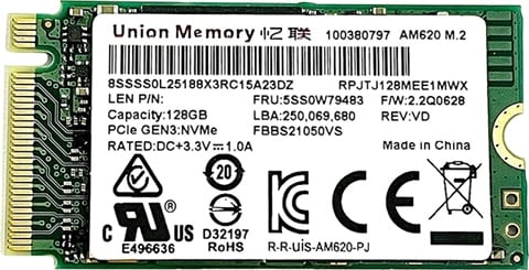 Union Memory RPJTJ128MED1MWX 128GB 2242 NVMe M.2 - CeX (UK): - Buy ...