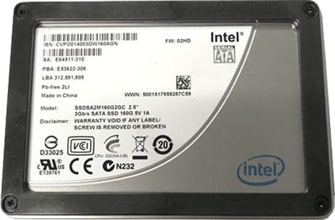 Intel X25-M SSDSA2M160G2GC 160GB SATA 2.5" - CeX (UK): - Buy, Sell, Donate