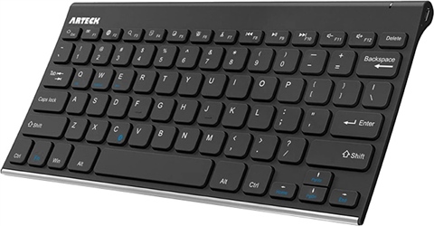 Arteck HB086 Stainless Steel Wireless Bluetooth Keyboard, B - CeX (UK ...