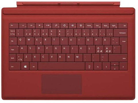 Microsoft Surface Pro 1709 Type Cover - Red, C - CeX (UK): - Buy, Sell ...