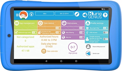 Kurio Tab Connect 16GB 7" C18150 WiFi Kids Tablet, C - CeX (UK): - Buy ...