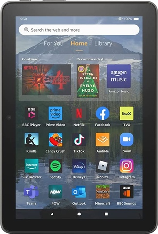 Amazon Fire HD 8 Plus (2022) 8" 64GB Grey(with Ads), WiFi A - CeX (UK ...